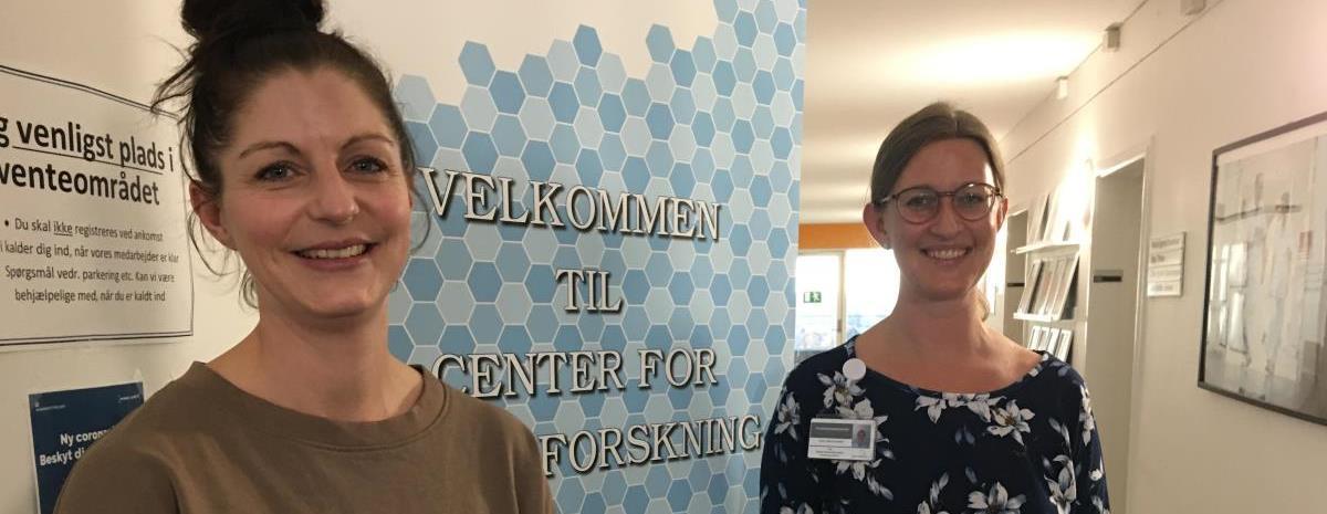To nye forskningssygeplejersker i Center for Leverforskning