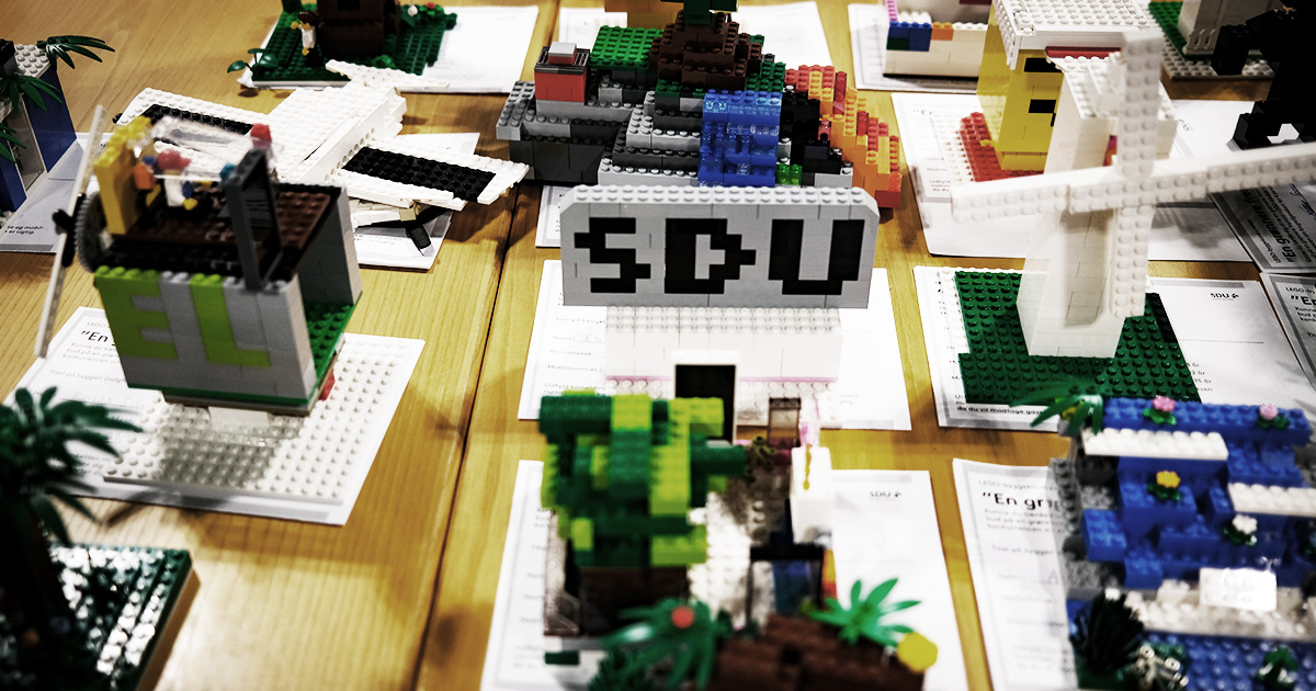 Build the change with LEGO and the University Library - SDU