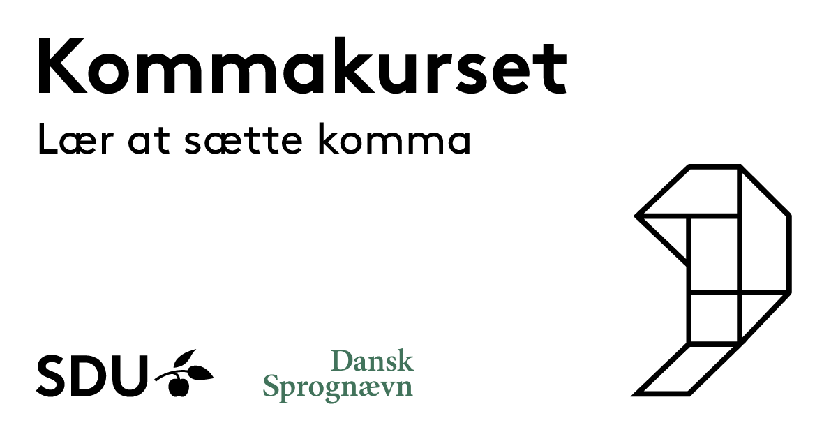 SDU og Sprognævnet giver stor folkegave - Vi lærer danskerne at sætte ...