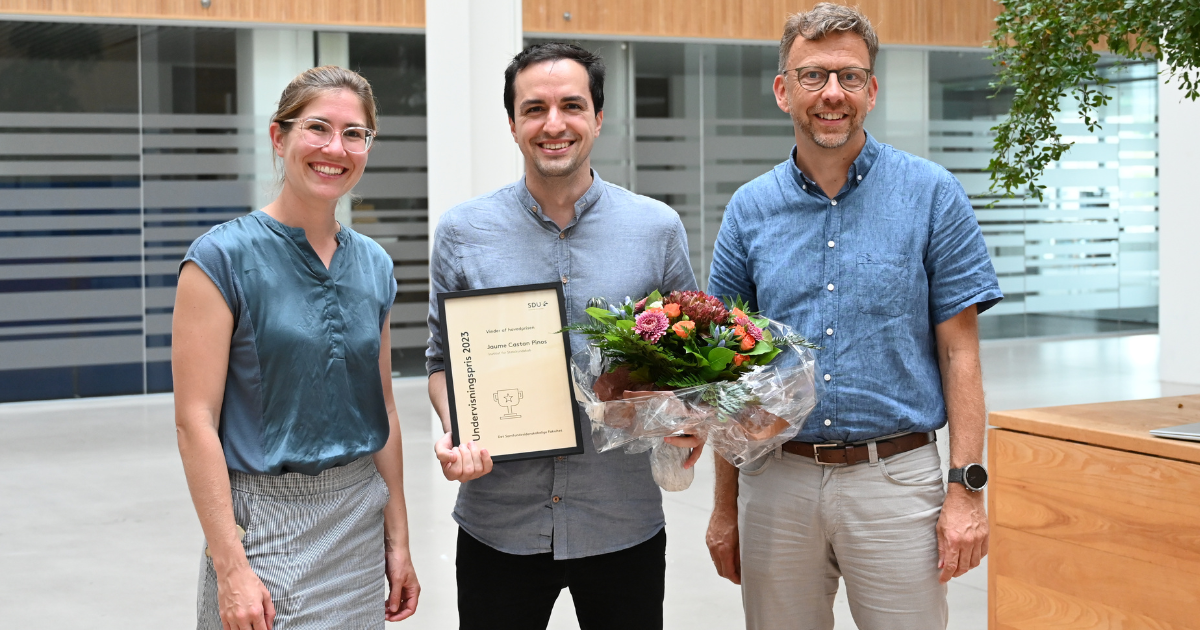 Årets undervisere 2023 på SAMF