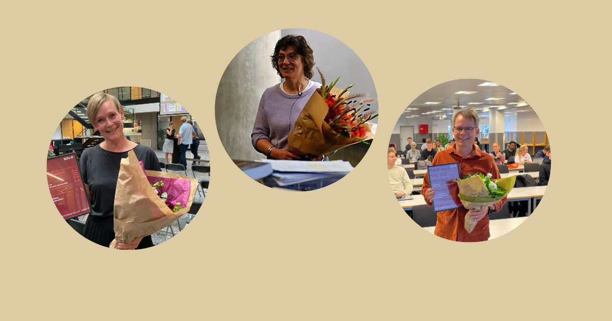 Årets undervisere på SAMF - SDU