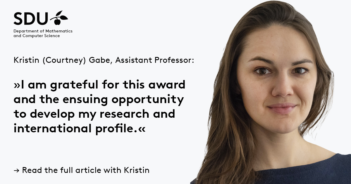 Kristin (Courtney) Gabe Awarded Inge Lehmann Grant