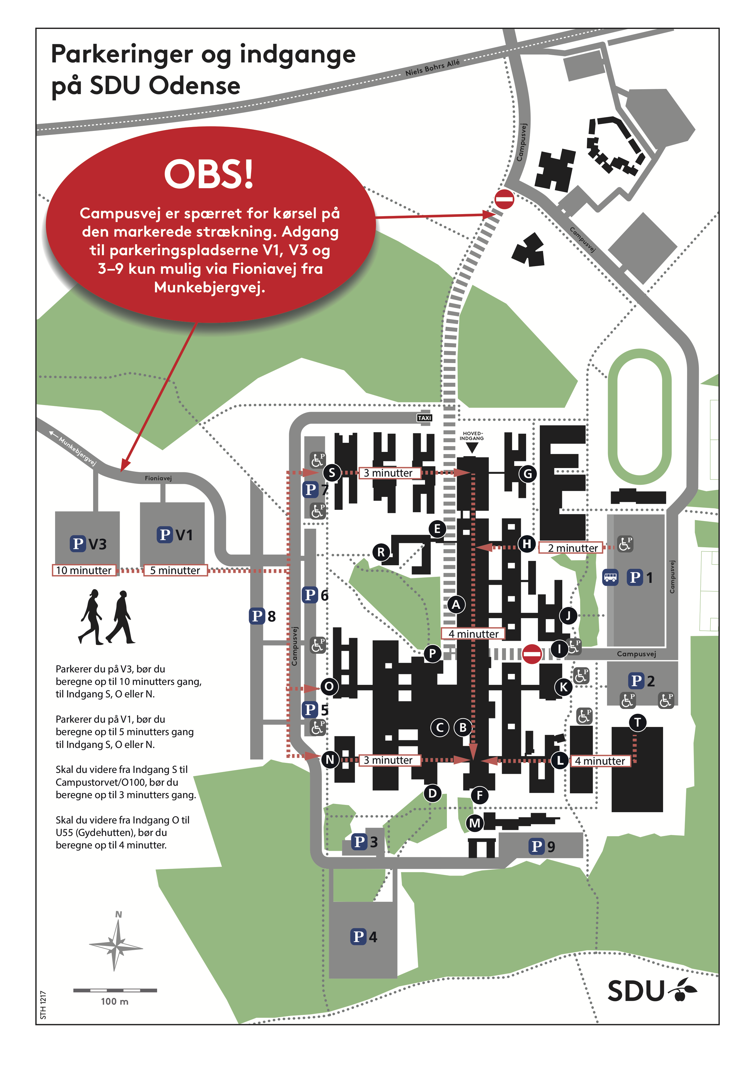 Parkeringsregler på SDU Odense - Syddansk Universitet